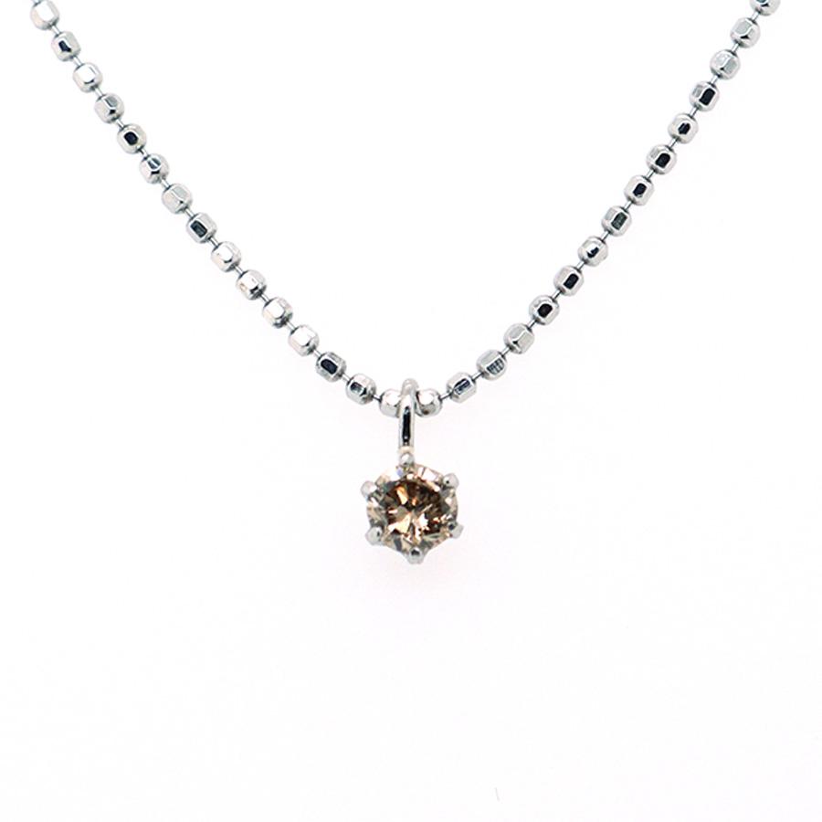 純プラチナ台0.1ctダイヤペンダント | TBSショッピング