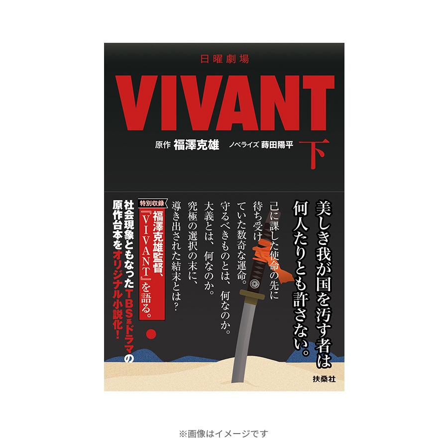日曜劇場『VIVANT』／ノベライズ本（下） | TBSショッピング