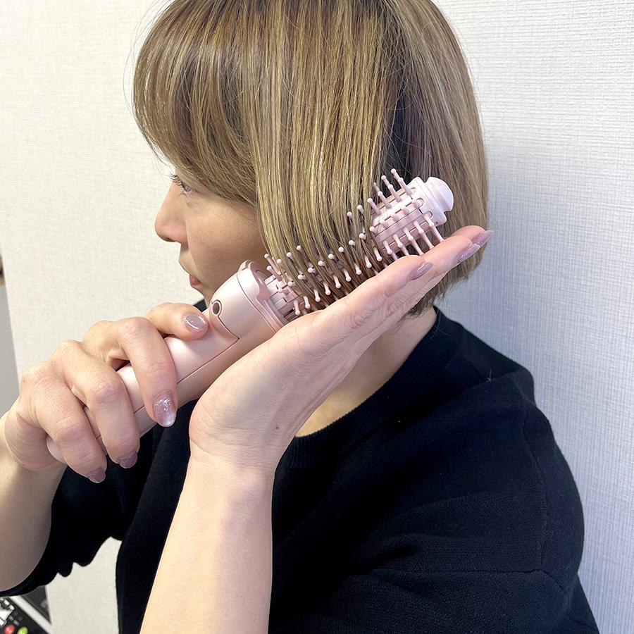 INGRACE Velena イージーカールプロ／ロールブラシ型ヘアアイロン／コードレスタイプ | TBSショッピング